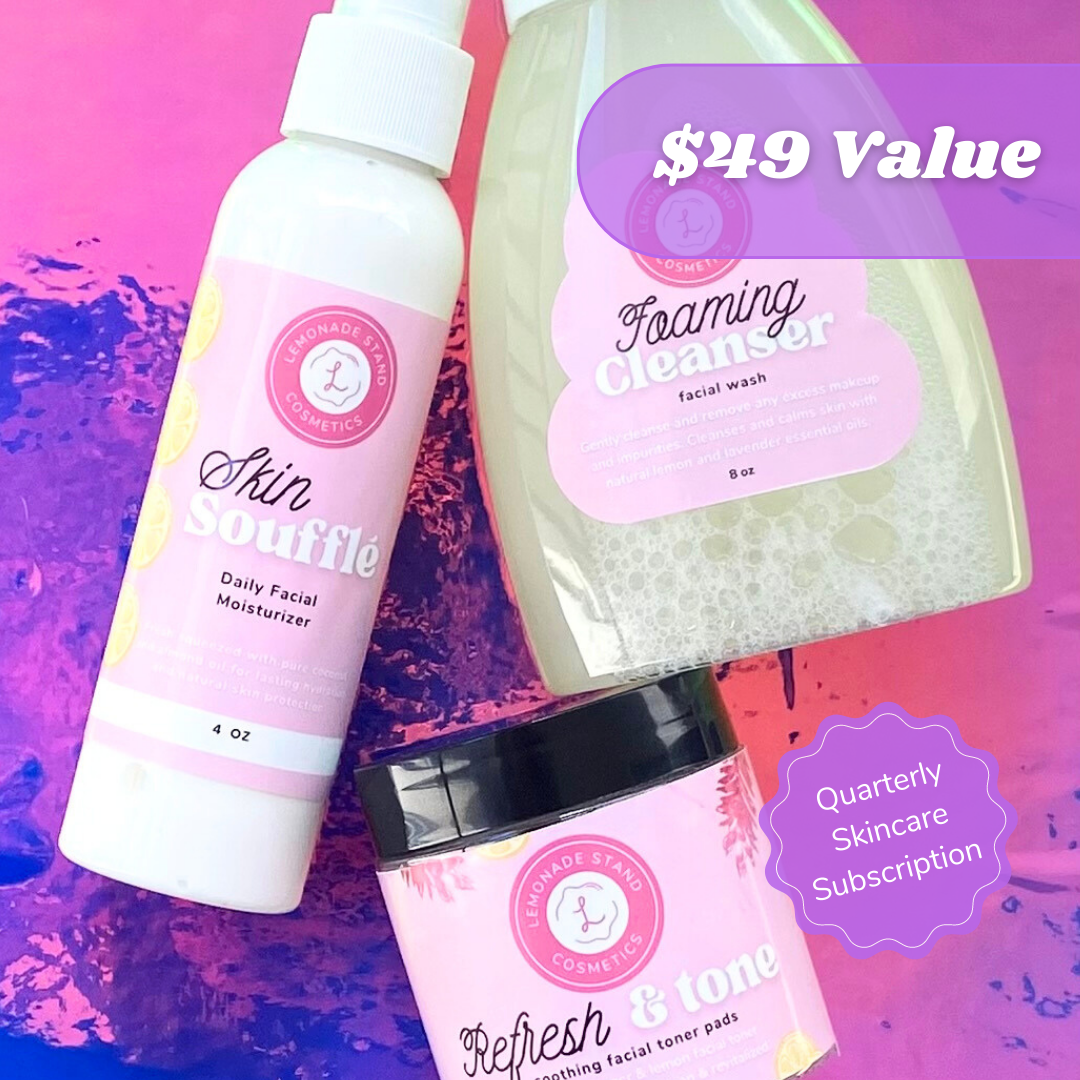 Skincare Trio Subscription | Lemonade Stand Cosmetics